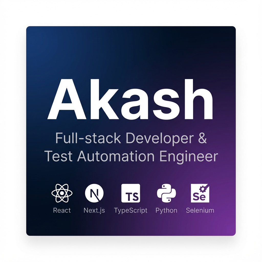 Akash - Development Engineer
